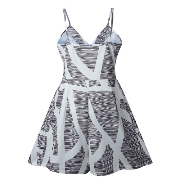 Pants & Jumpsuits | Black And White Romper Jumper Suite | Poshmark